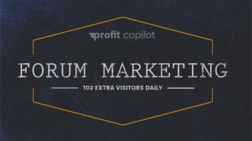 Forum marketing brings 100 visitors a day to new blog
